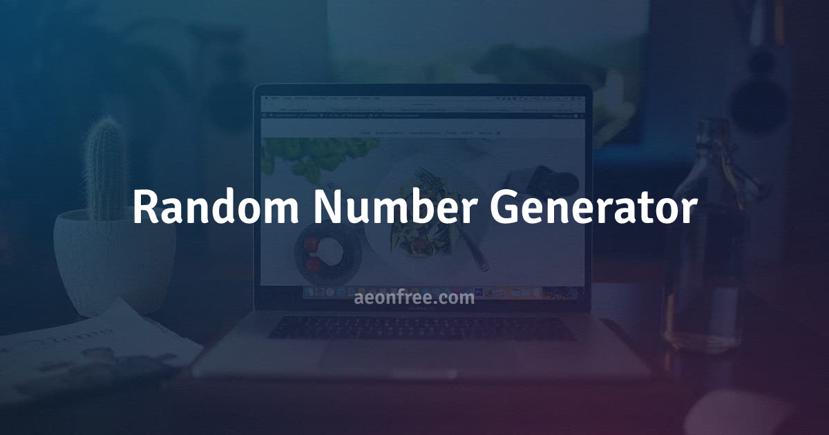 Random Number Generator - AeonFree